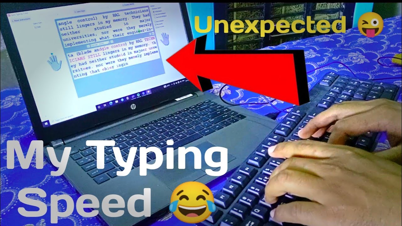 my typing speed unexpected 😜 Typing Practice With Me Come On Guys - YouTube