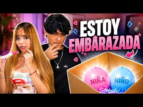 ESTOY EMBARAZADA Y ASÍ REACCIONÓ MI NOVIO 😨