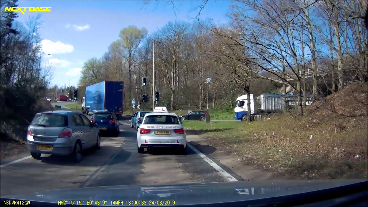 Junction 43 WB Thetford & Diss - YouTube