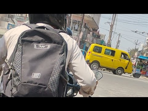 Bike wala Aaj to gira deta wrong side pe aake - YouTube