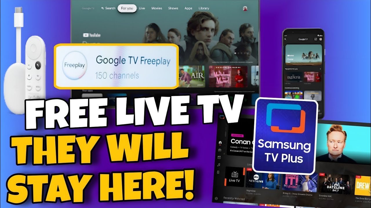 Samsung TV Plus & Google TV Adds FREE Live Channels: Future Of TV ...