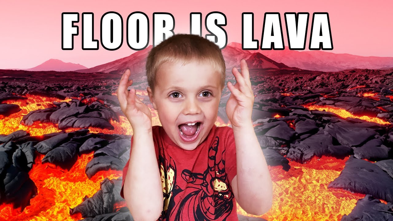 THE FLOOR IS LAVA!! *In Public* - YouTube