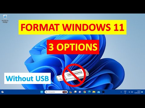 3 Options to Format Windows 11 Without USB - YouTube