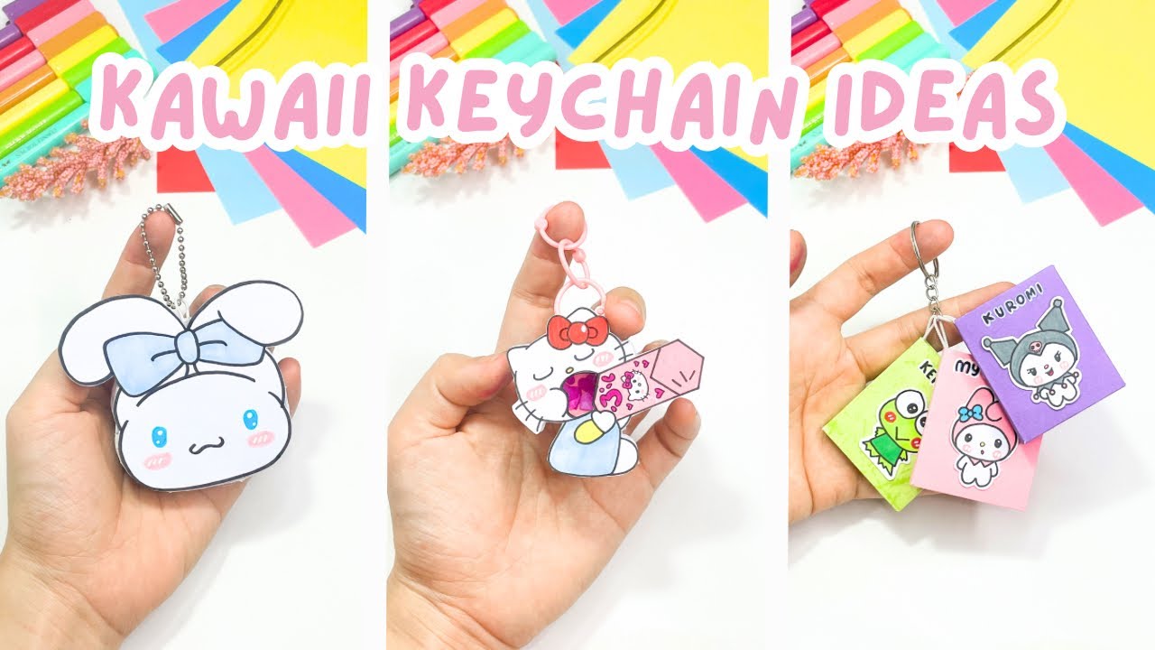 Adorable DIY Kawaii Keychains with Sanrio Magic! Dive into Amazing ...