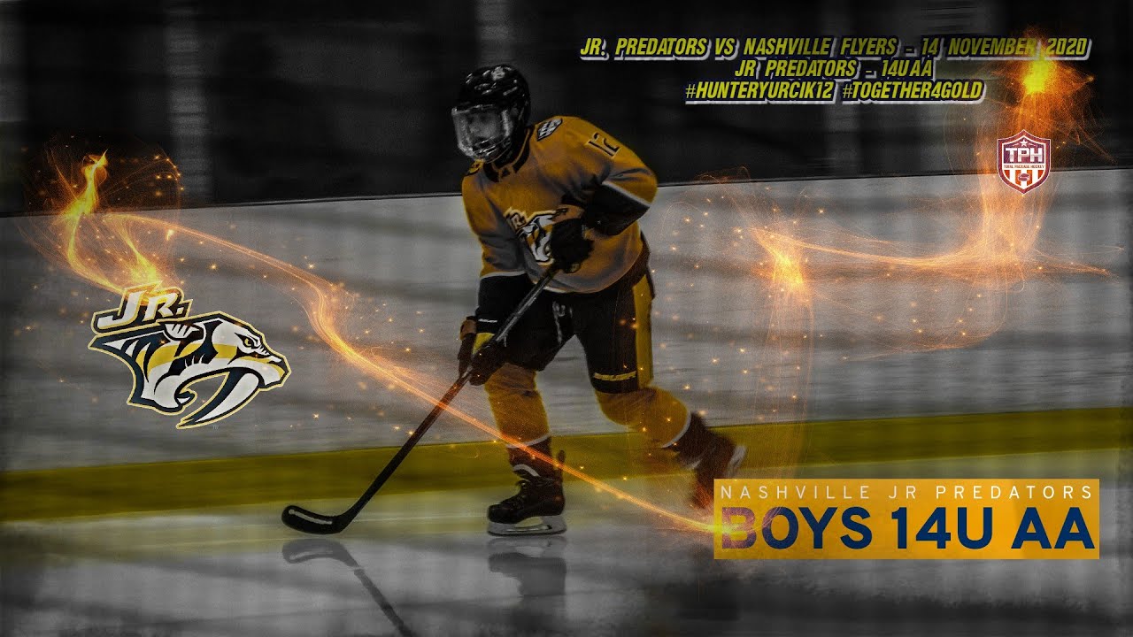 Jr Predators 14U AA vs Nashville Flyers November 14, 2020 - YouTube