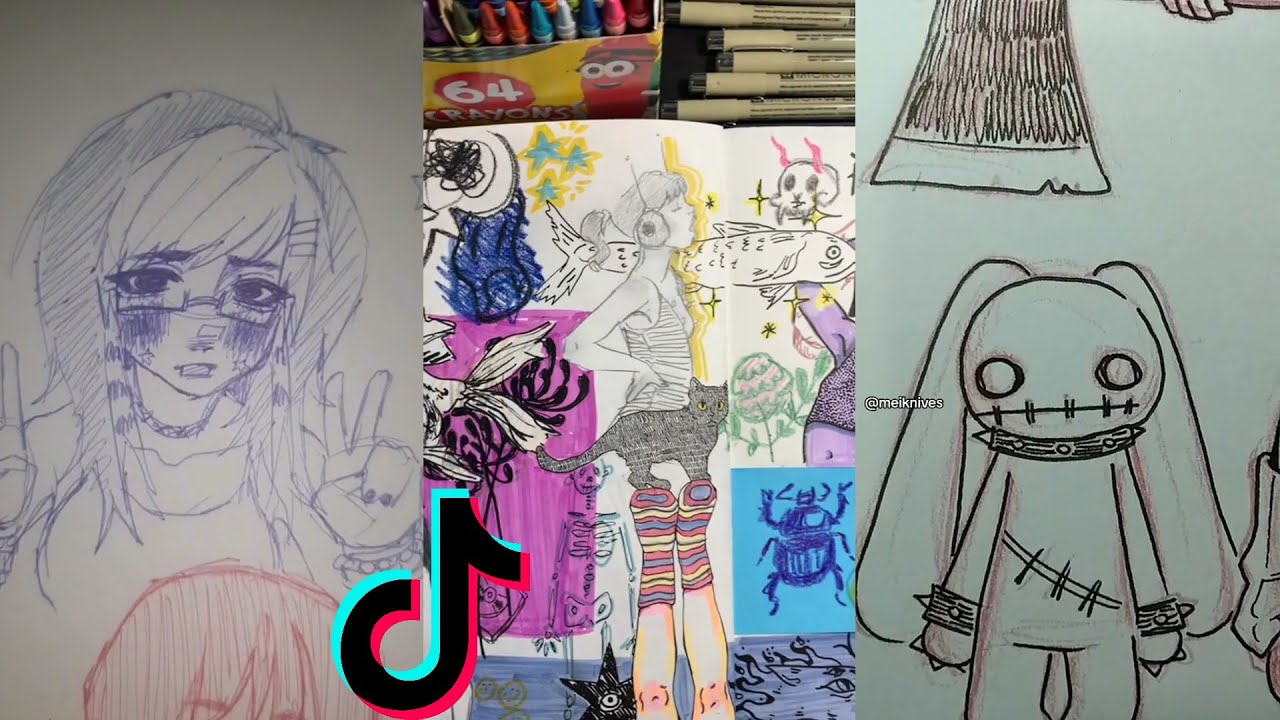 ALT Drawing TikTok - ART Compilation #9 - YouTube