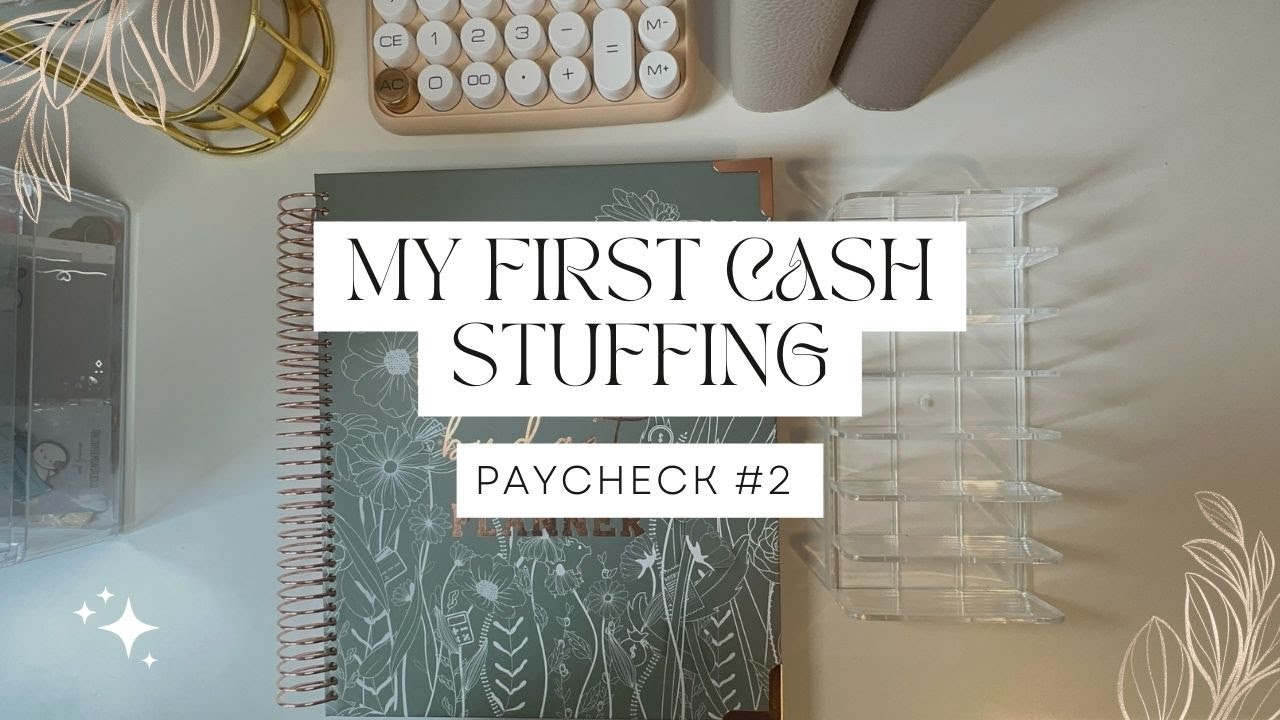 My First Cash Stuffing $1,590 | May Paycheck #2 Budgeting | My ...