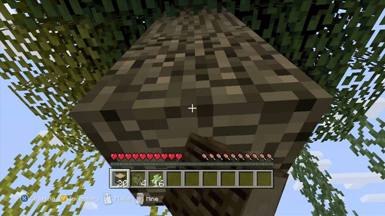 Minecraft (Xbox 360) Part 1 | Building A House | - YouTube