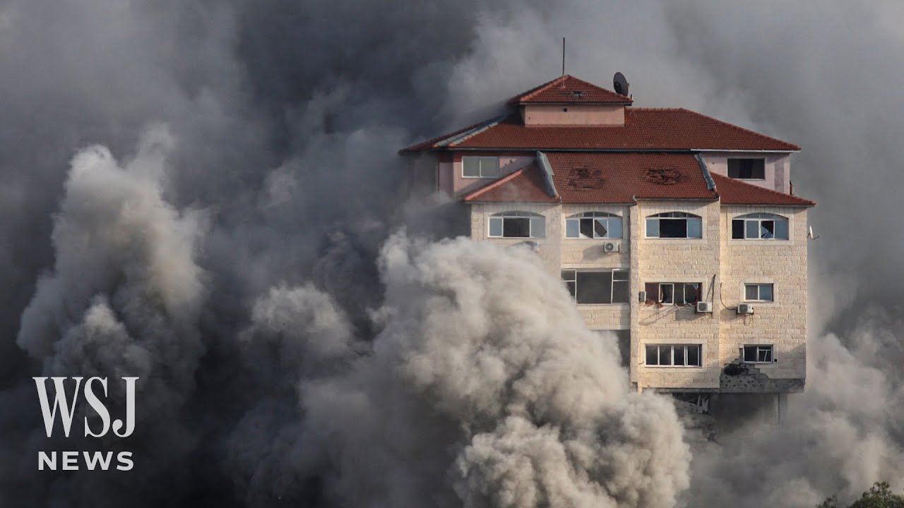 Watch: IDF Footage Shows Airstrikes Across Gaza Strip | WSJ News - YouTube