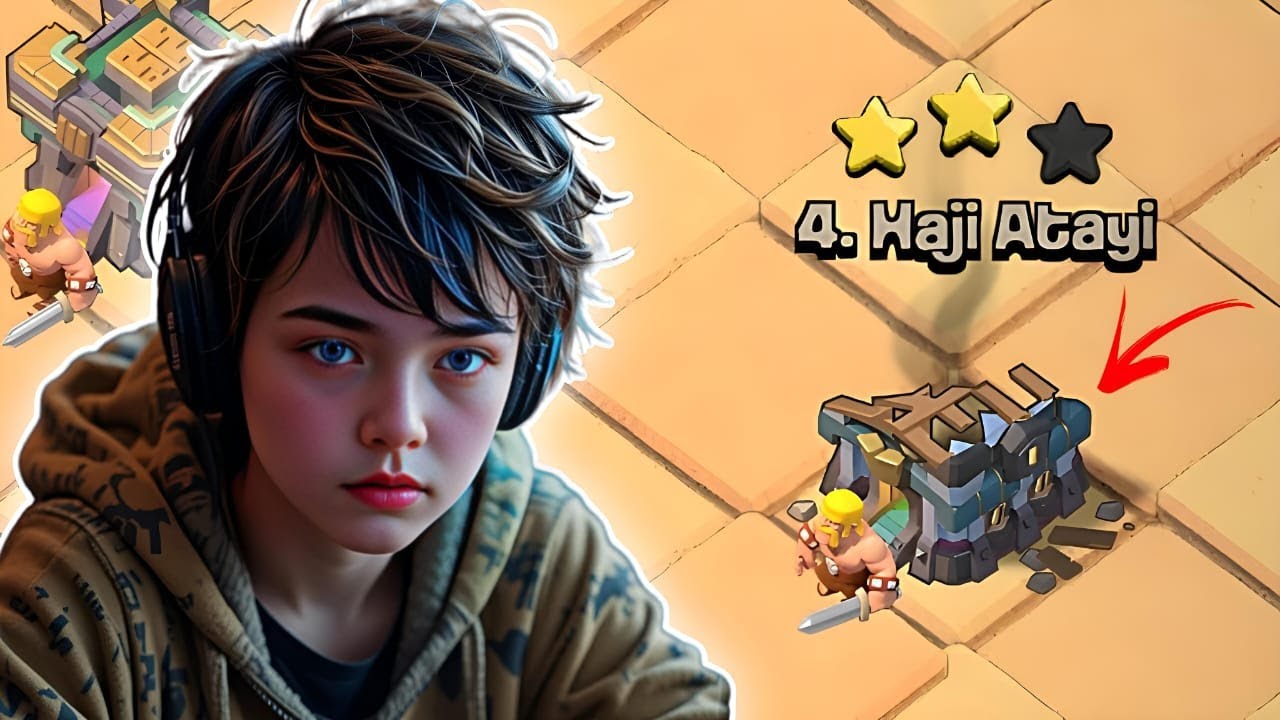 🔥 Unbelievable Attack on Haji Atayi! Only 2 Stars? 🤯 | Clash of Clans ...