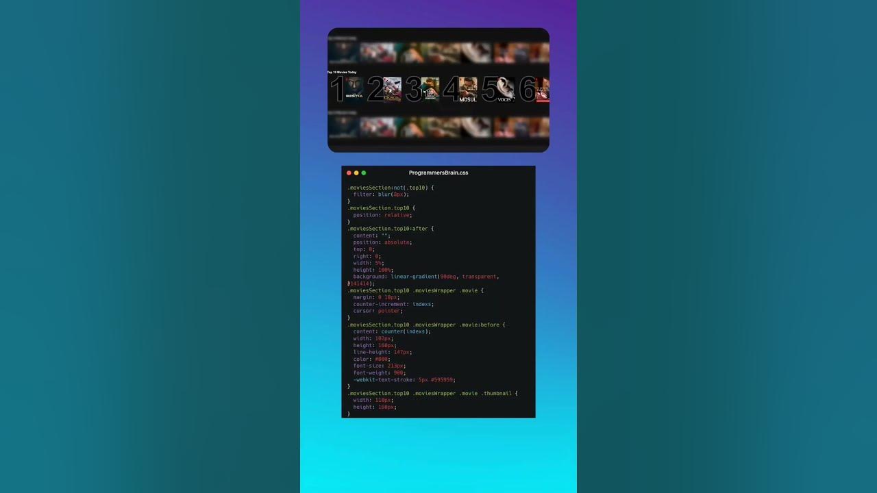 Movie Maker Coder Csscoding Tutorial Coding Webdevelopment Youtube