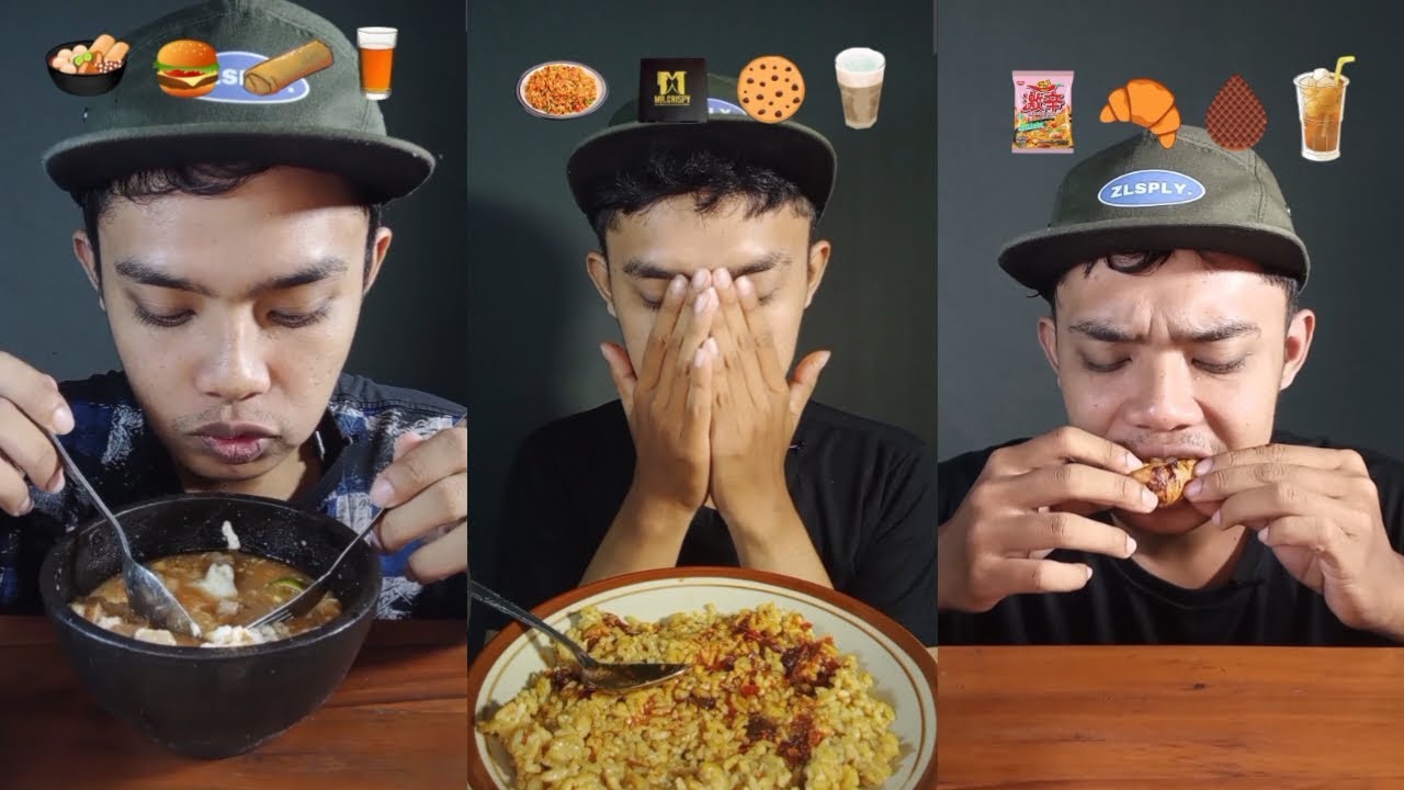 KOMPILASI MAKAN SESUAI GAMBAR PART 8 | MUKBANG INDONESIA - YouTube