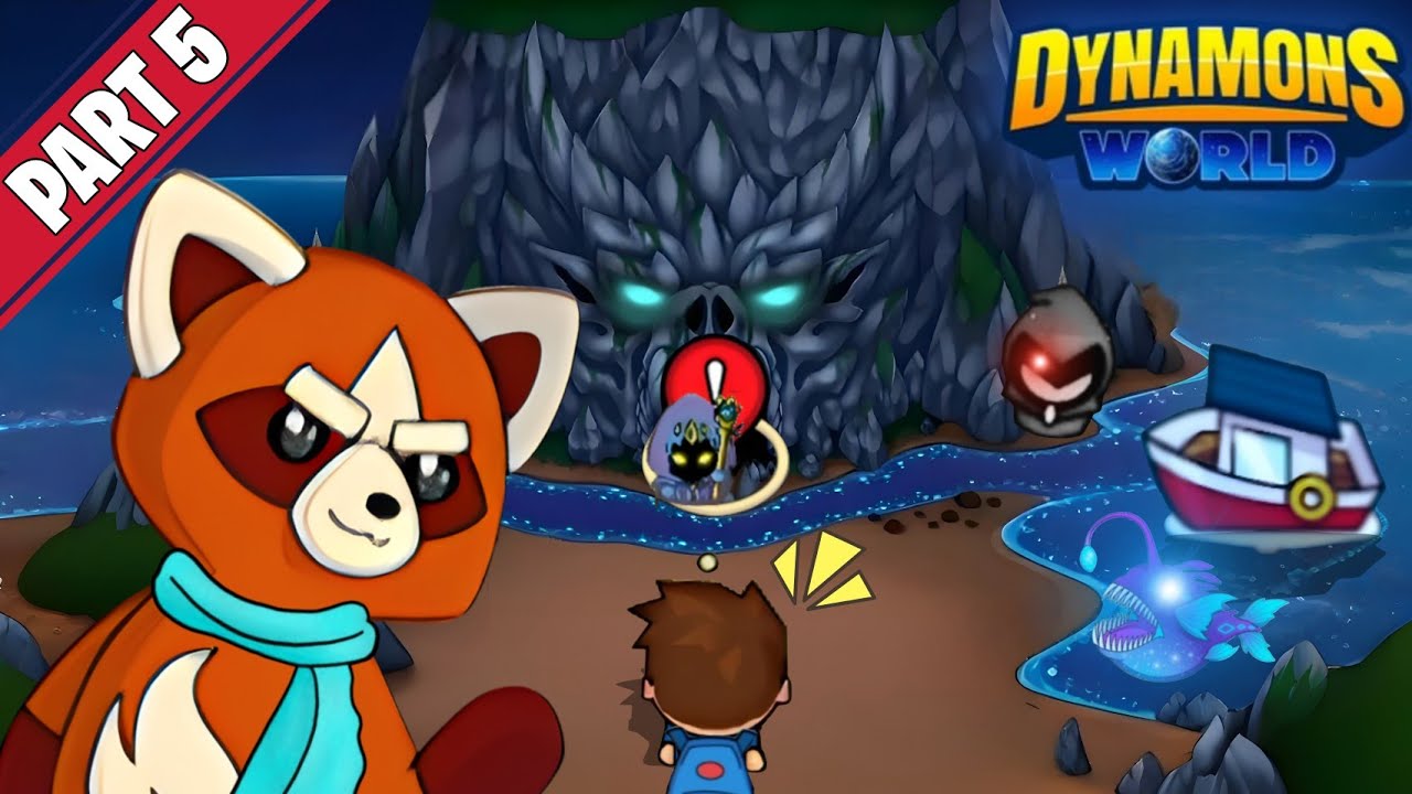 Dynamons World: Guardian Island Walkthrough Part 5 - YouTube