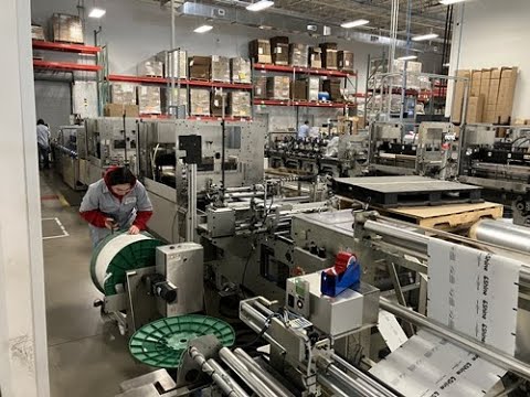 Totani Model CT-35VSC Single Lane Stand Up Pouch Converting/Making ...