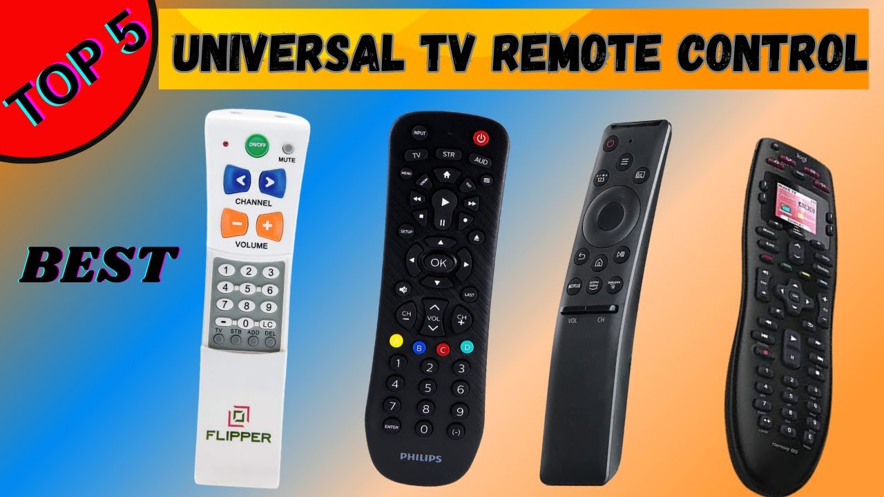 Top 5 best universal tv remote control 2023[don’t buy one before ...