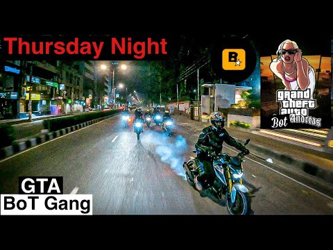 City Gangster !!! City ride with pro riders !!! Thursday night outing !!! Bot Squad !!!