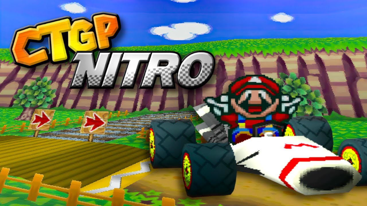 Custom Tracks for Mario Kart DS!? | CTGP Nitro (1-UP Cup) - YouTube