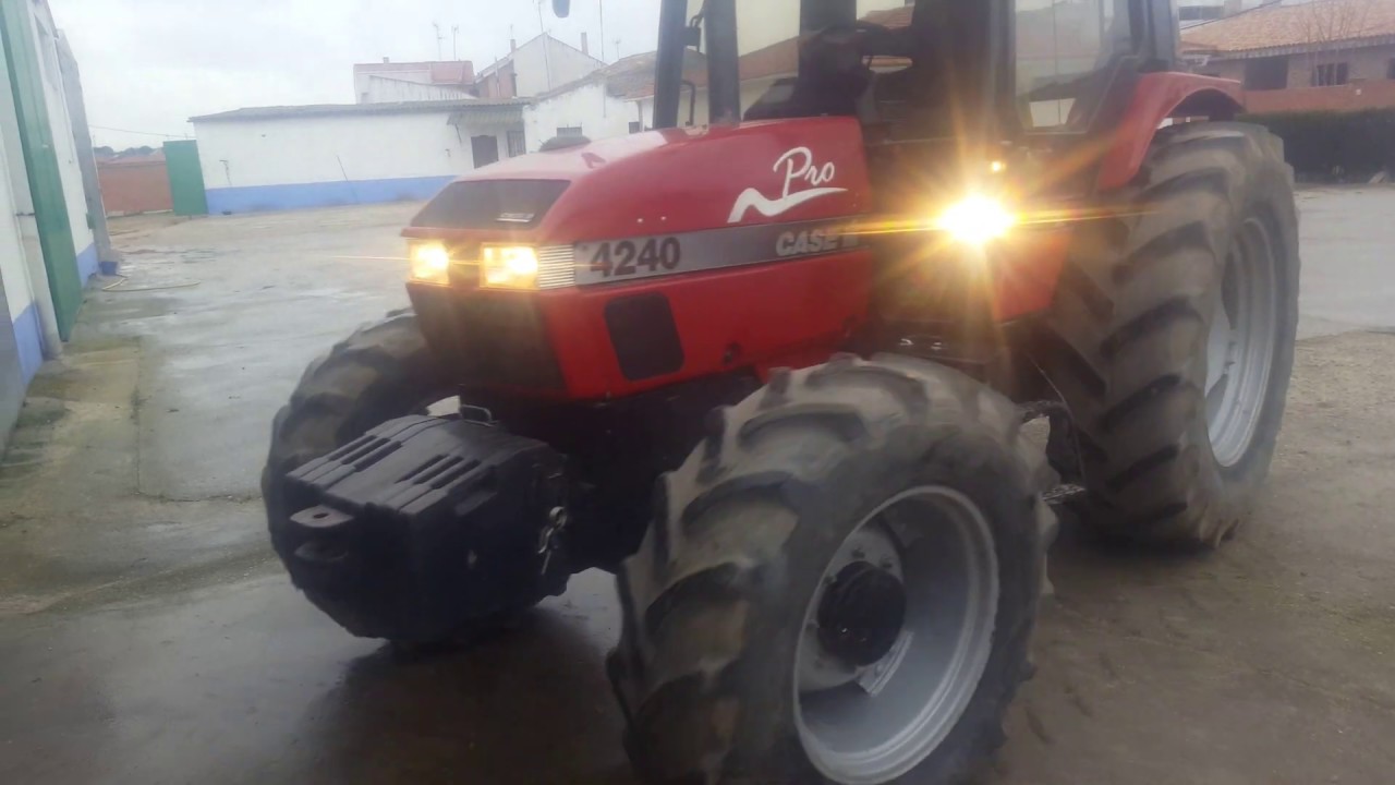 Tractor agrícola Case IH 4240 pro | AgroAnuncios.es - YouTube