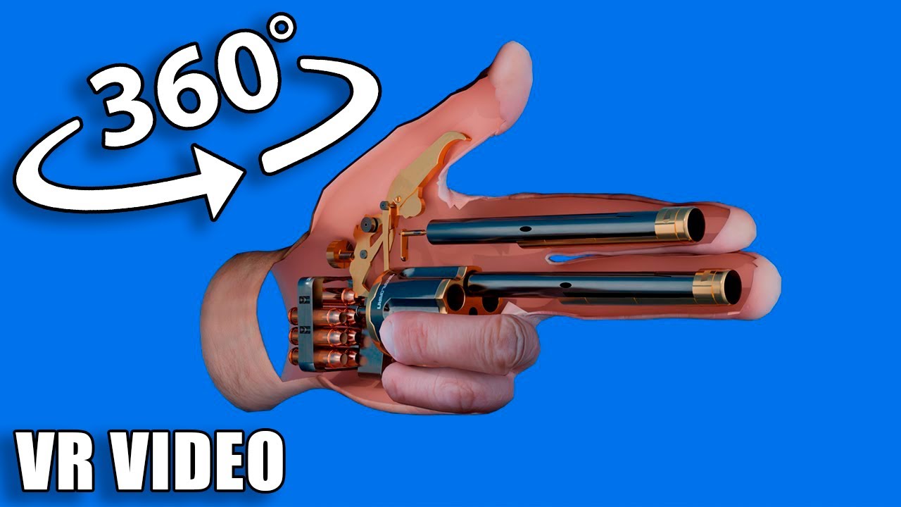 How a hand works 360° VR Video - YouTube