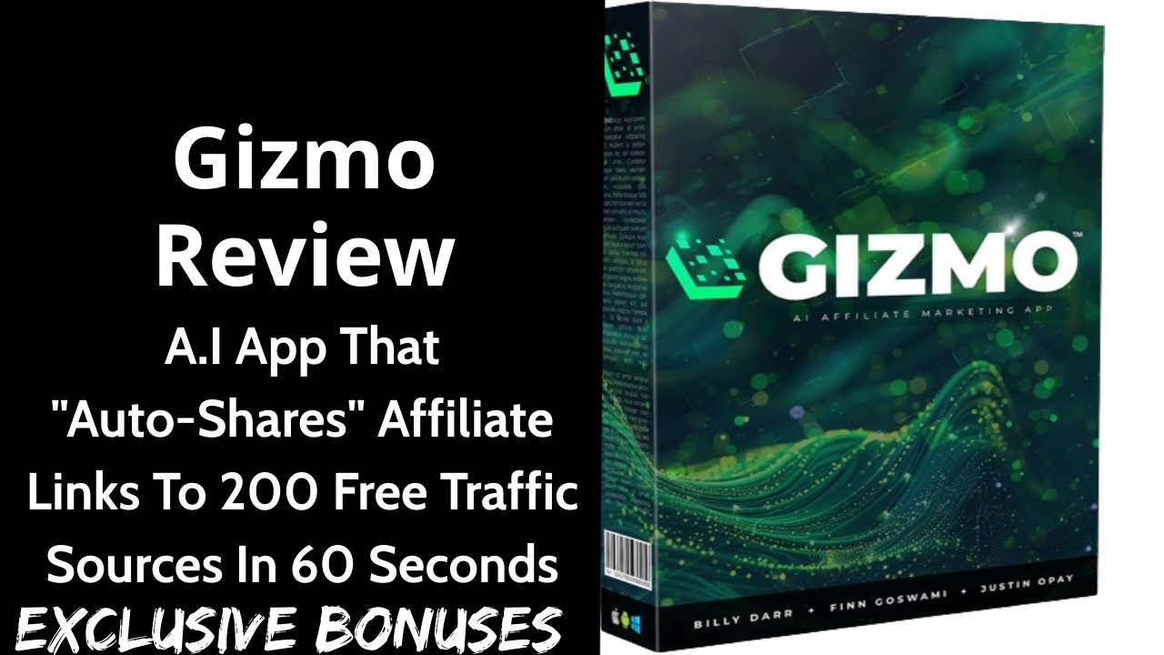 Gizmo Review || A.I App That "Auto-Shares" Affiliate Links To 200 Free ...