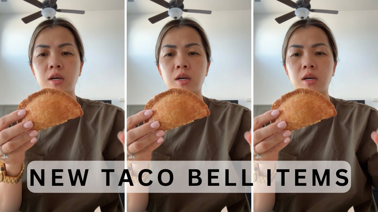 TRYING NEW TACO BELL ITEMS - YouTube