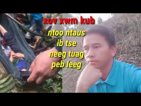 Xov Xwm tu siab,ntoo ntaus ib tse neeg tuag peb leeg 15/11/2023 - YouTube
