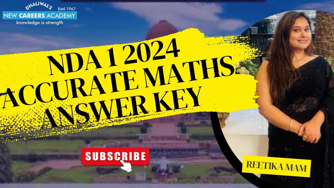 Your Key to Success: Check Your Answers with the Official NDA 1 2024 ...
