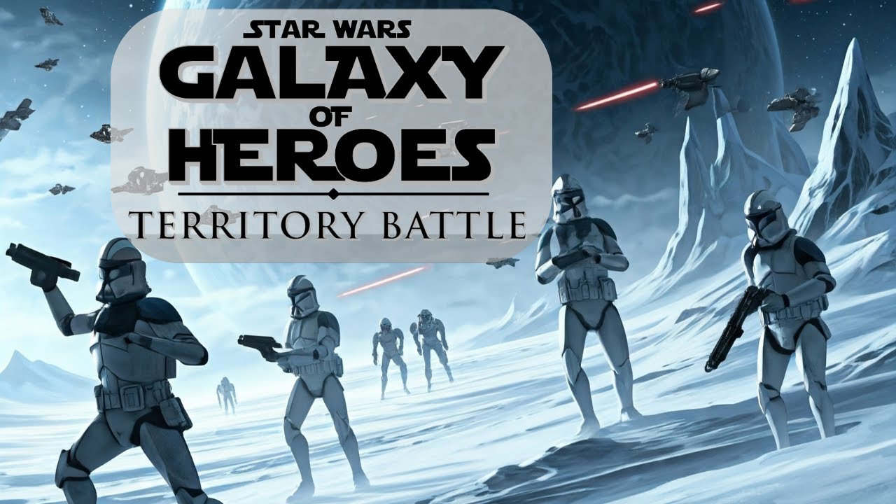 SWGOH Territory Battle January 2025 - ROTE #1 - Part 1 - YouTube