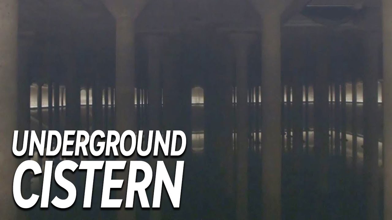 Massive Cistern Under City | Hidden Houston - YouTube