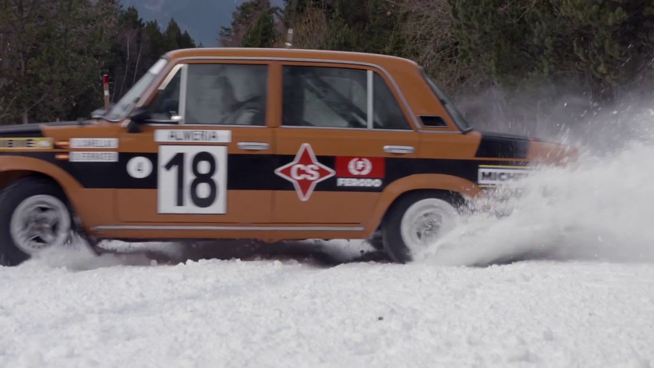 Seat en el Rally Histórico de Monte Carlo 2017 (SEAT 124 Especial 1800 ...