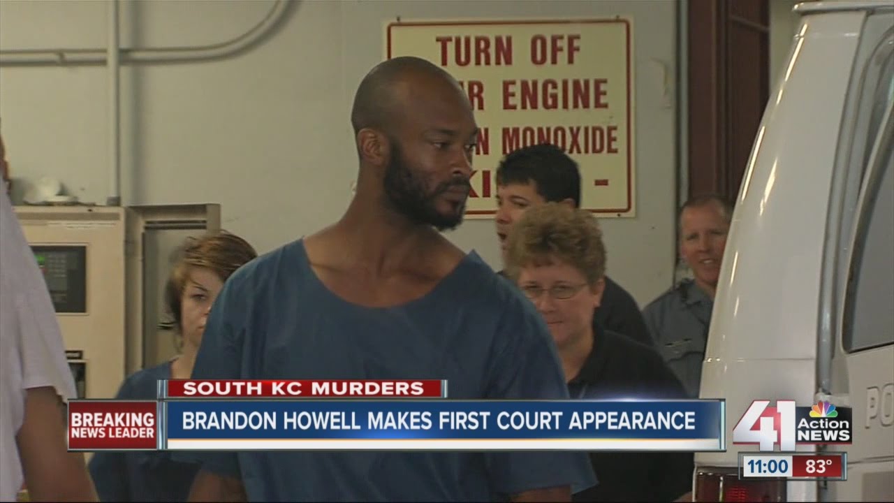Brandon Howell makes first court appearance - YouTube
