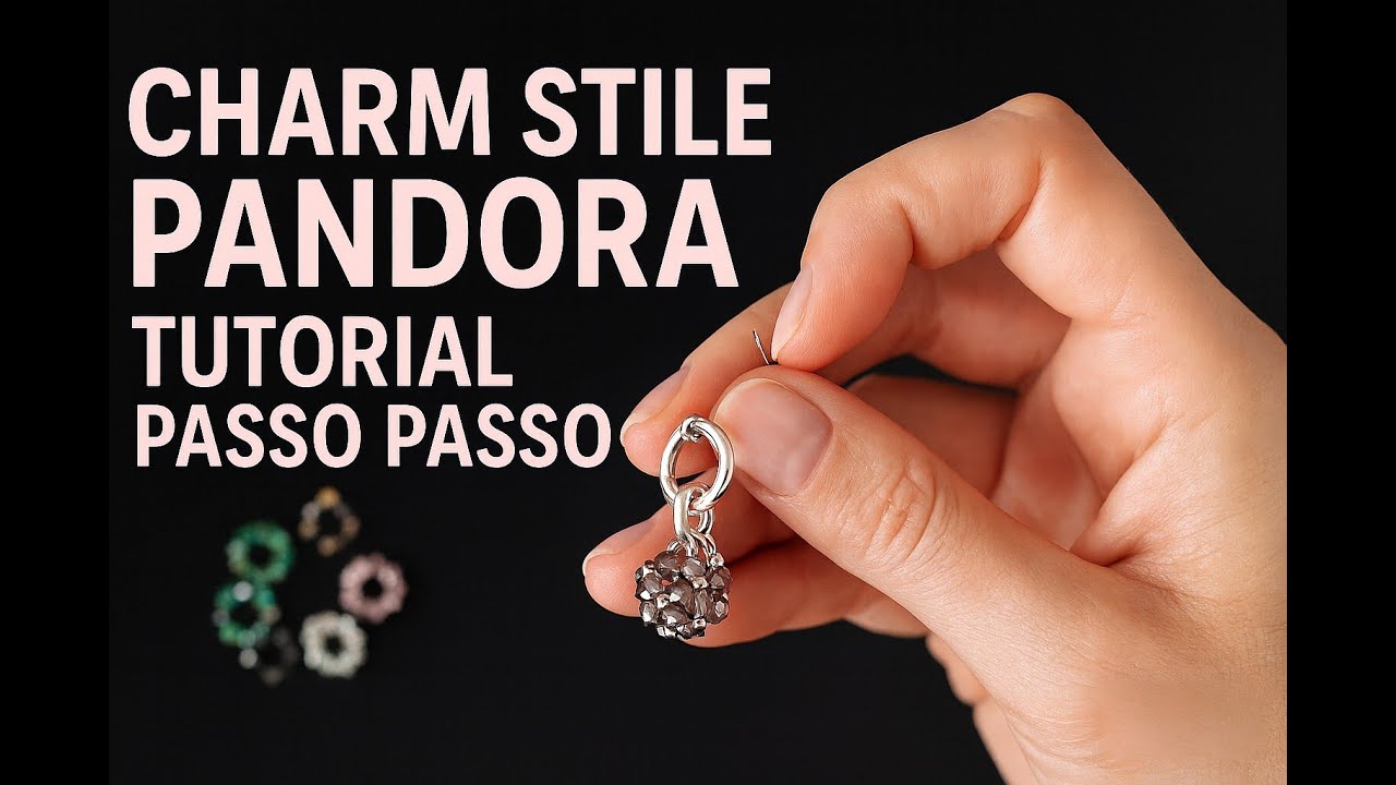 Come Creare Charms Stile PANDORA. Tutorial Passo Passo. - YouTube