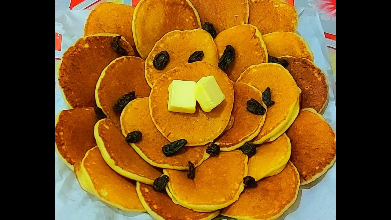 Tips dan trik Resep original pancakes mini super fluffy. - YouTube