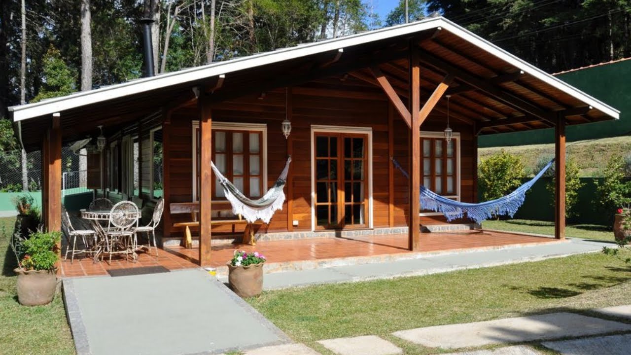 TOP 65 CASAS DE MADEIRA COM VARANDA - YouTube