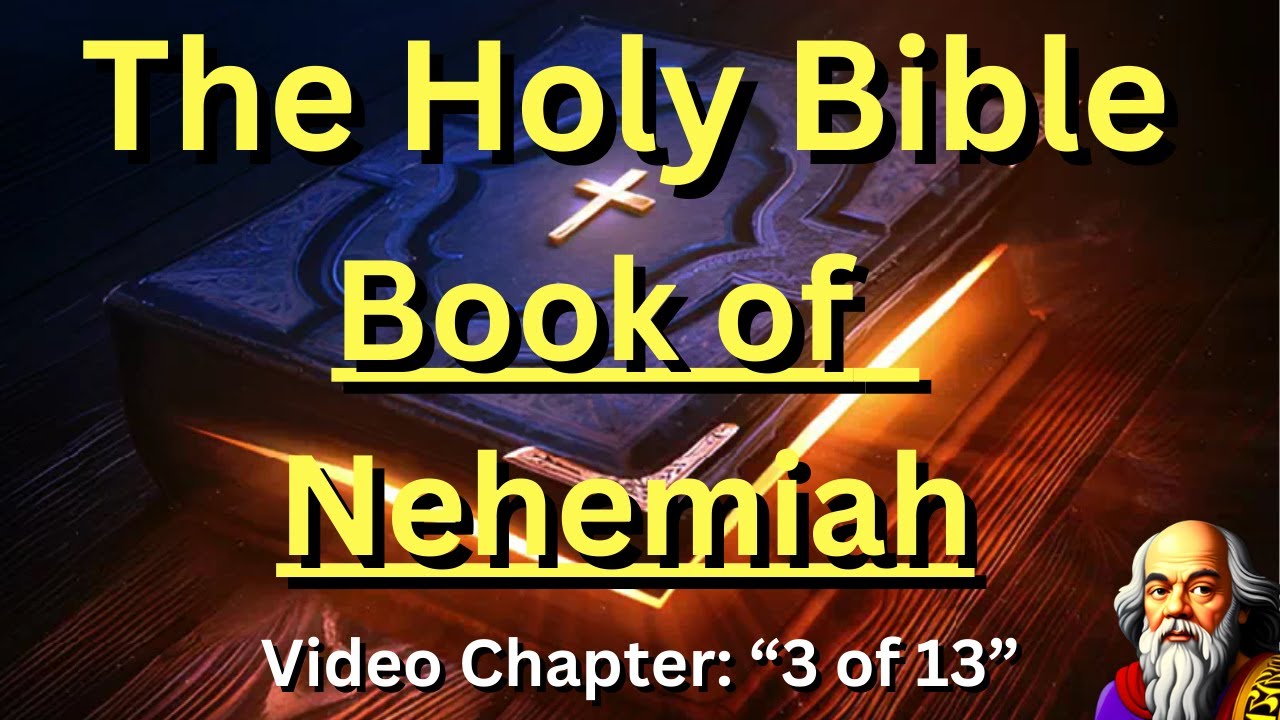 Nehemiah Chapter 3 - The Holy Bible (KJV) "audiobook - read along" ️ ...
