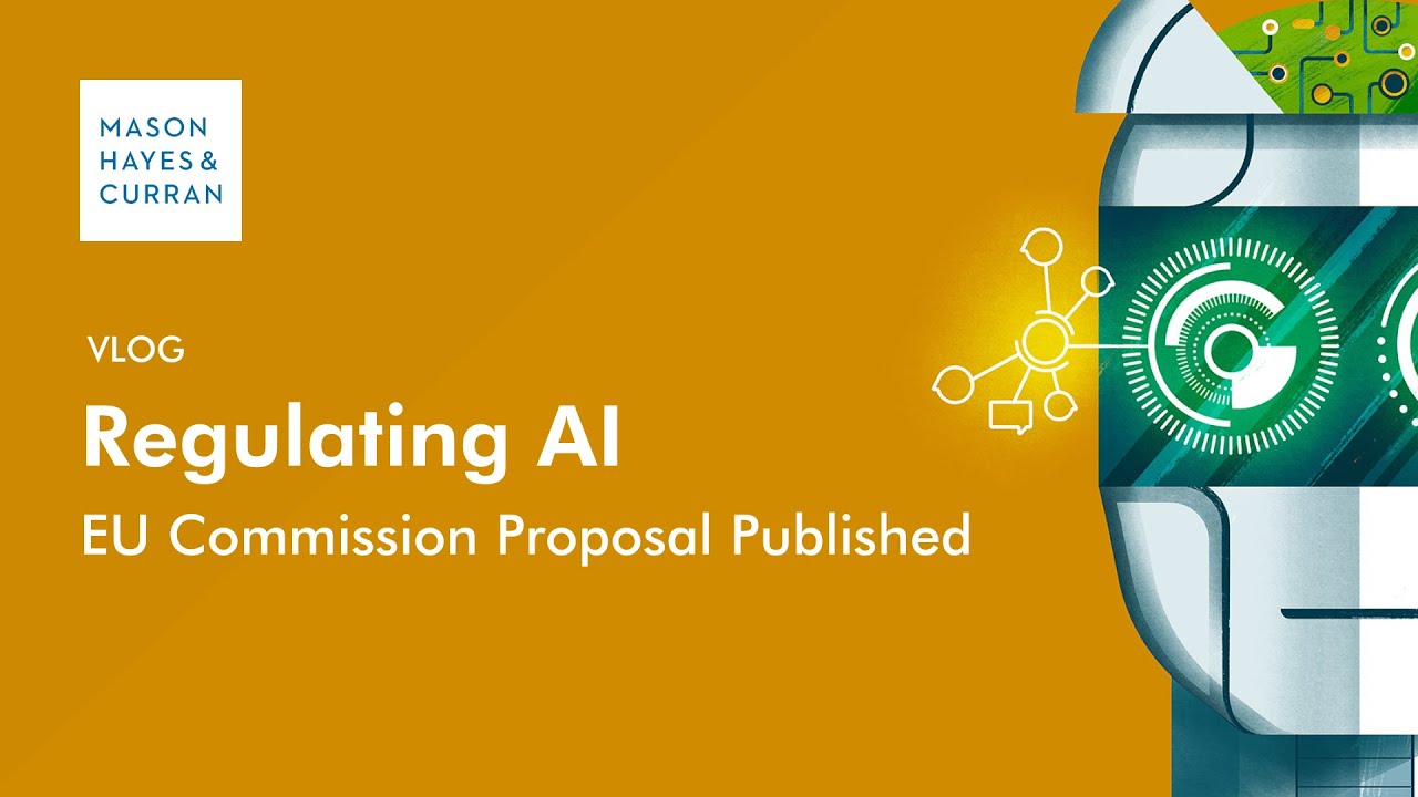 Vlog: Regulating AI - EU Commission Proposal Published - YouTube