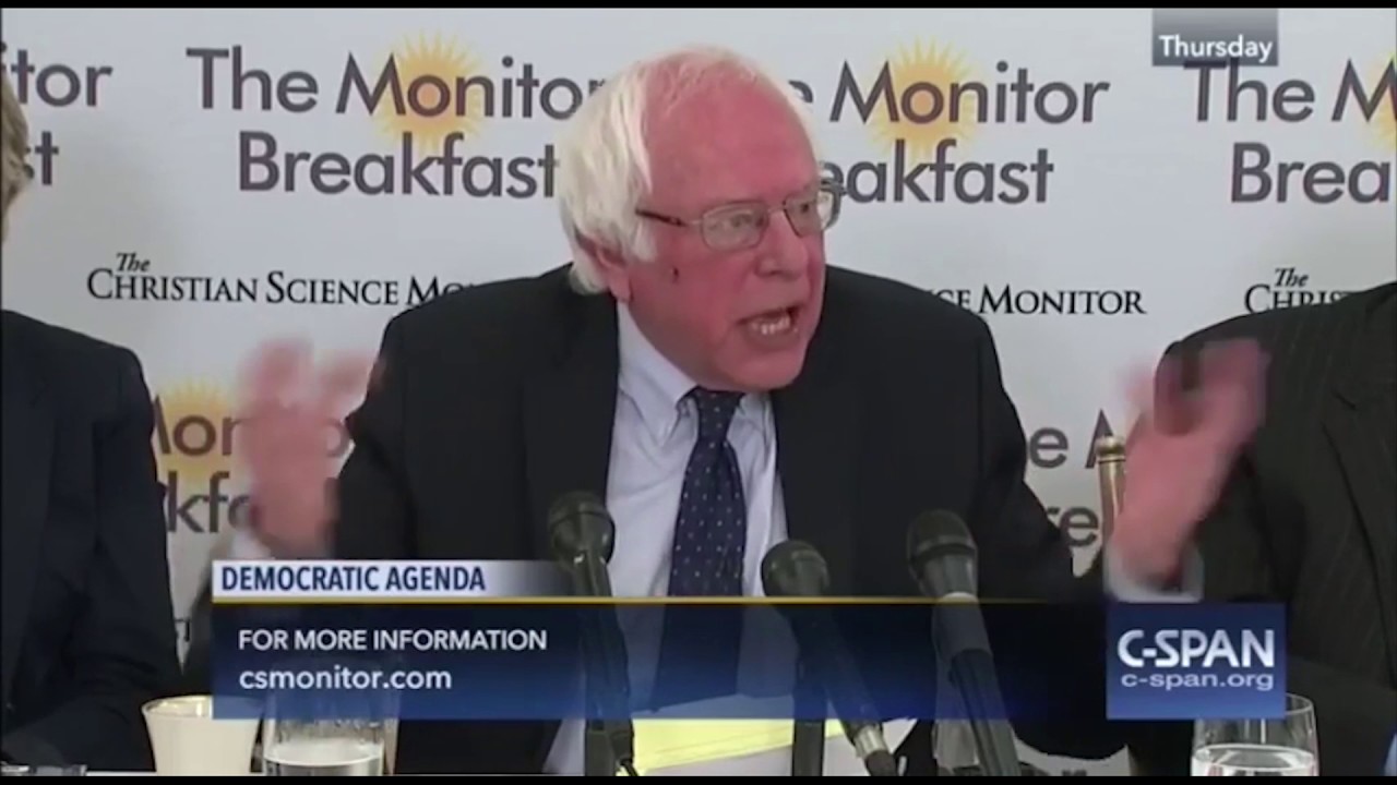 Bernie Sanders is still angry at Corporate Media - YouTube