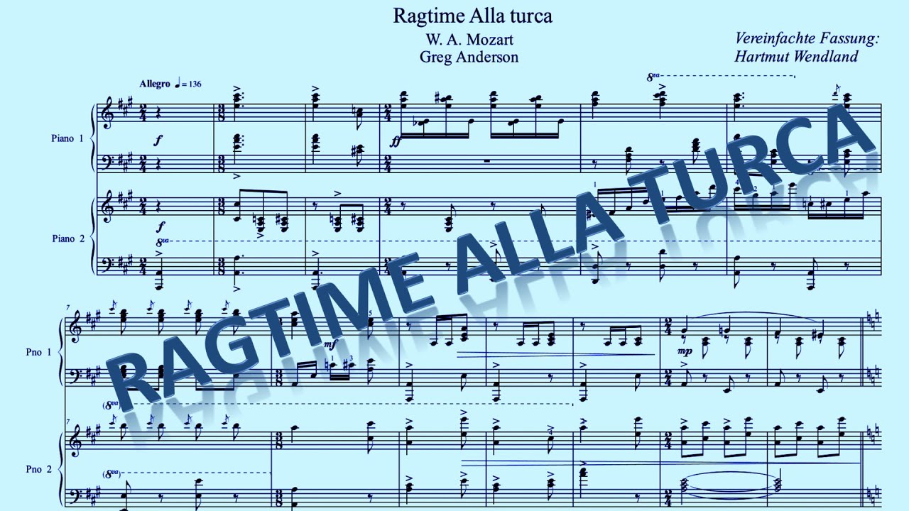Ragtime alla turca - YouTube