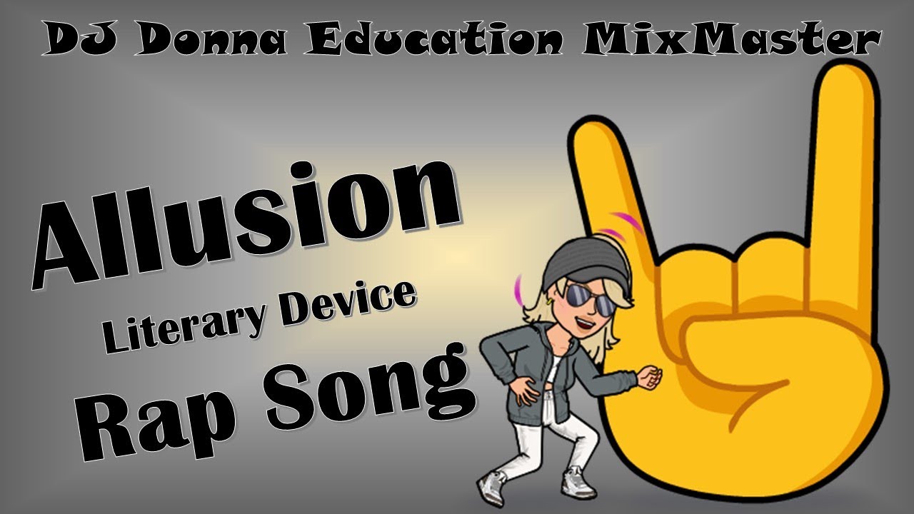 Literary Device Rap (5 of 21) Song #190 Allusion Connecting Hiccup ...