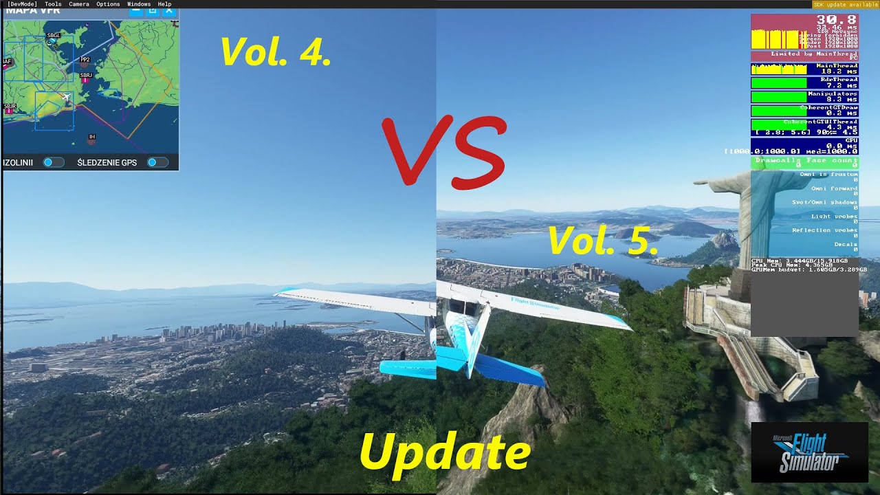 MFS 2020 - update vol 4. VS update vol 5. ! Testy porównawcze w trybie ...