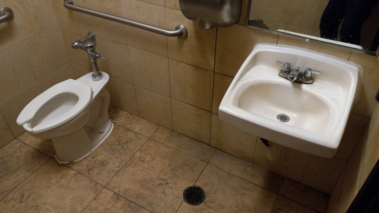 Shell Men's Restroom - YouTube