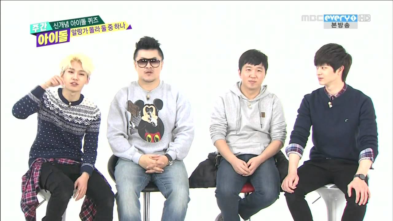 140115 MBLAQ LEEJOON & ZEA KWANGHEE @ WEEKLY IDOL - YouTube