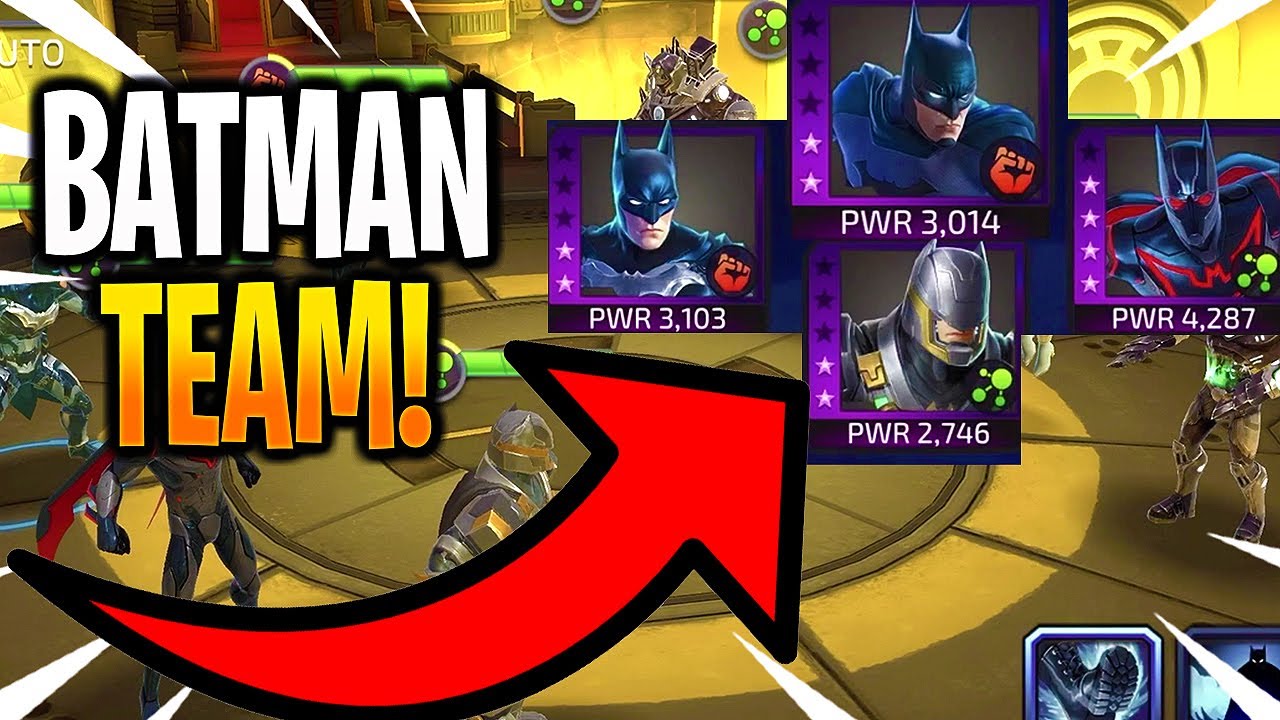 *NEW* BATMAN TEAM GAMEPLAY! - DC Legends - YouTube