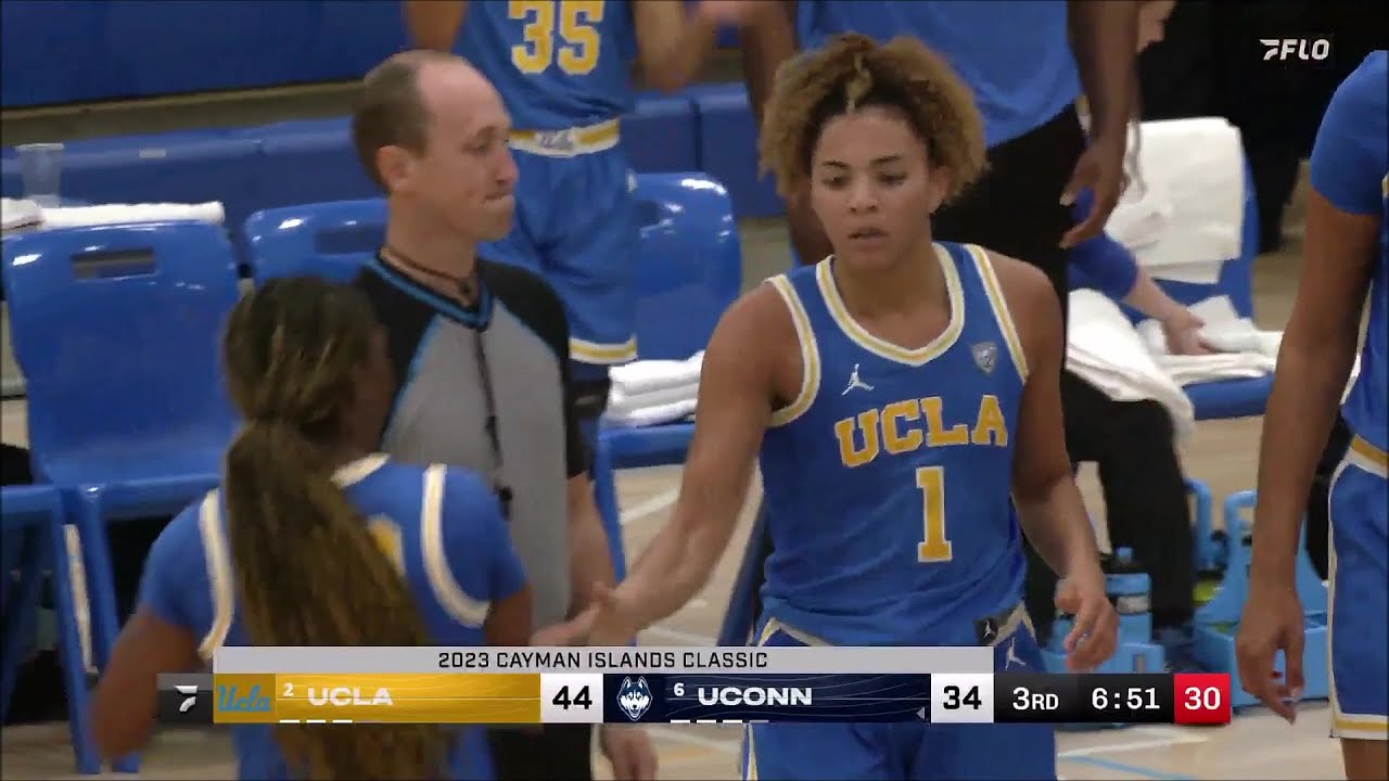 Kiki Rice Drops NEAR Triple-Double, #2 UCLA Bruins Beat #6 UConn ...