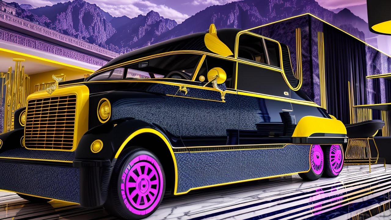 Dream Luxury 18 Wheelers of the Future Part 001 - YouTube