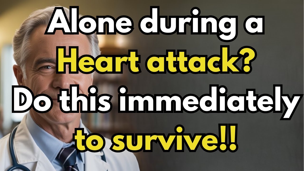How to Survive a Heart Attack Alone After 60. 6 Life Saving Tips Every ...