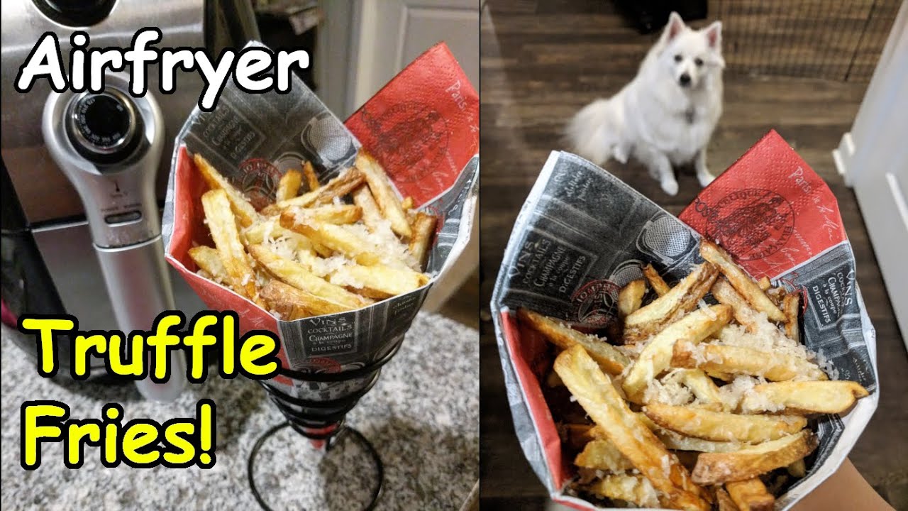 How to make restaurant-style Truffle Fries using Air Fryer | Easy Air ...