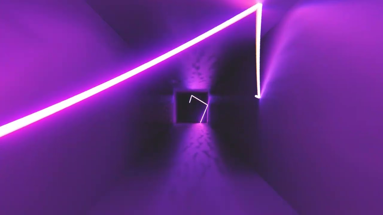 VJ Loop - Bouncing Laser (Looping Motion Graphic Background) - YouTube