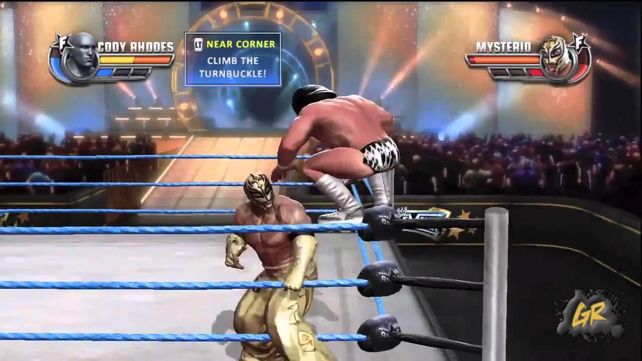 WWE Allstars - Rey Mysterio vs Cody Rhodes - YouTube