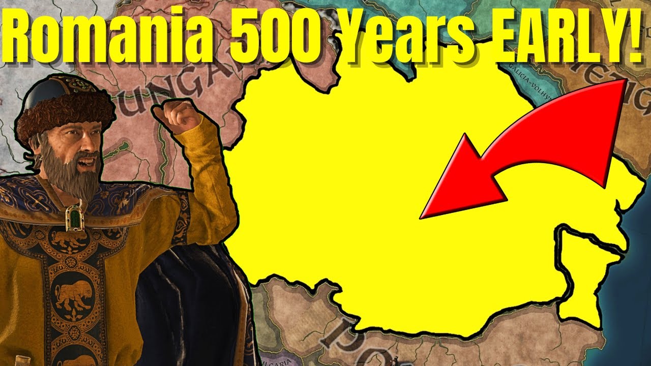 Forming Romania 500 YEARS EARLY in CK3 Almost BROKE ME! - YouTube